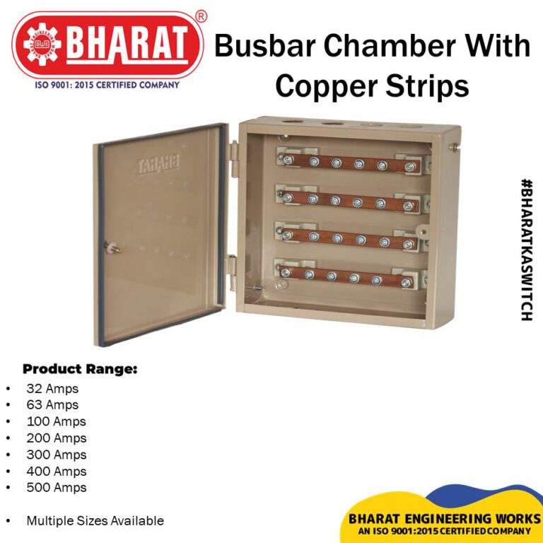 Busbar Chamber With Copper Strips - BHARAT ENGINEERING WORKS
